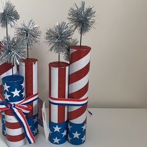 Patriotic Decor | Holiday | Patriotic 4th Of July Fireworks Tabletop ...
